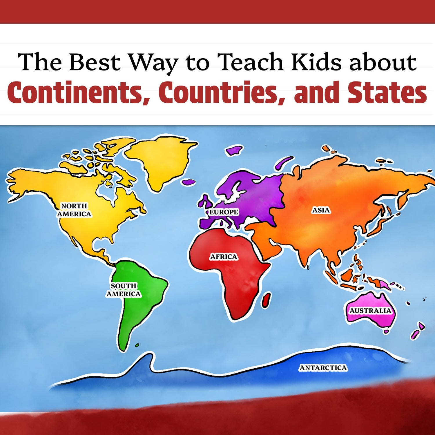 Geography Glossary: Landforms (+ FREE Printable Reference)