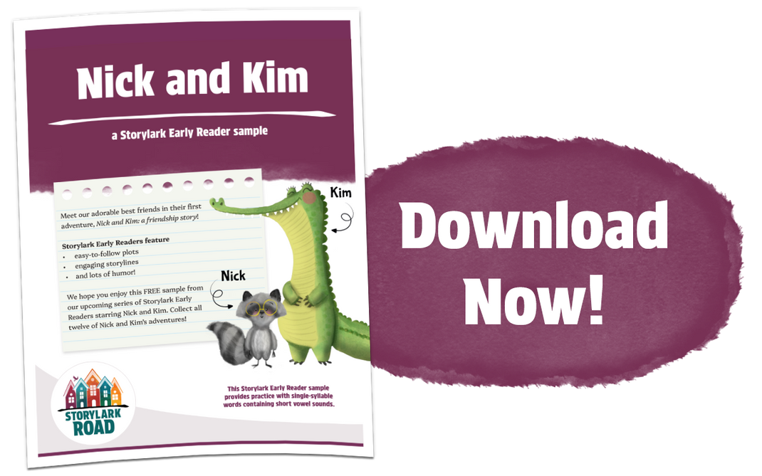 Nick and Kim - A free phonics-based early reader story