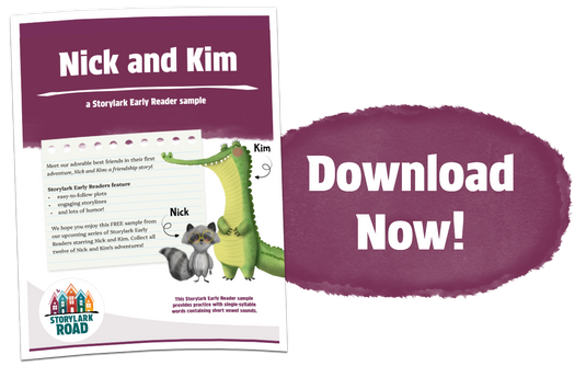 Nick and Kim - A free phonics-based early reader story