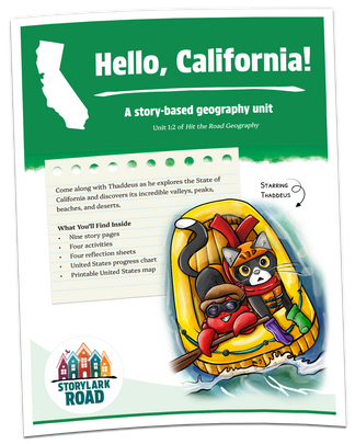 Hello, California! - State Geography Unit
