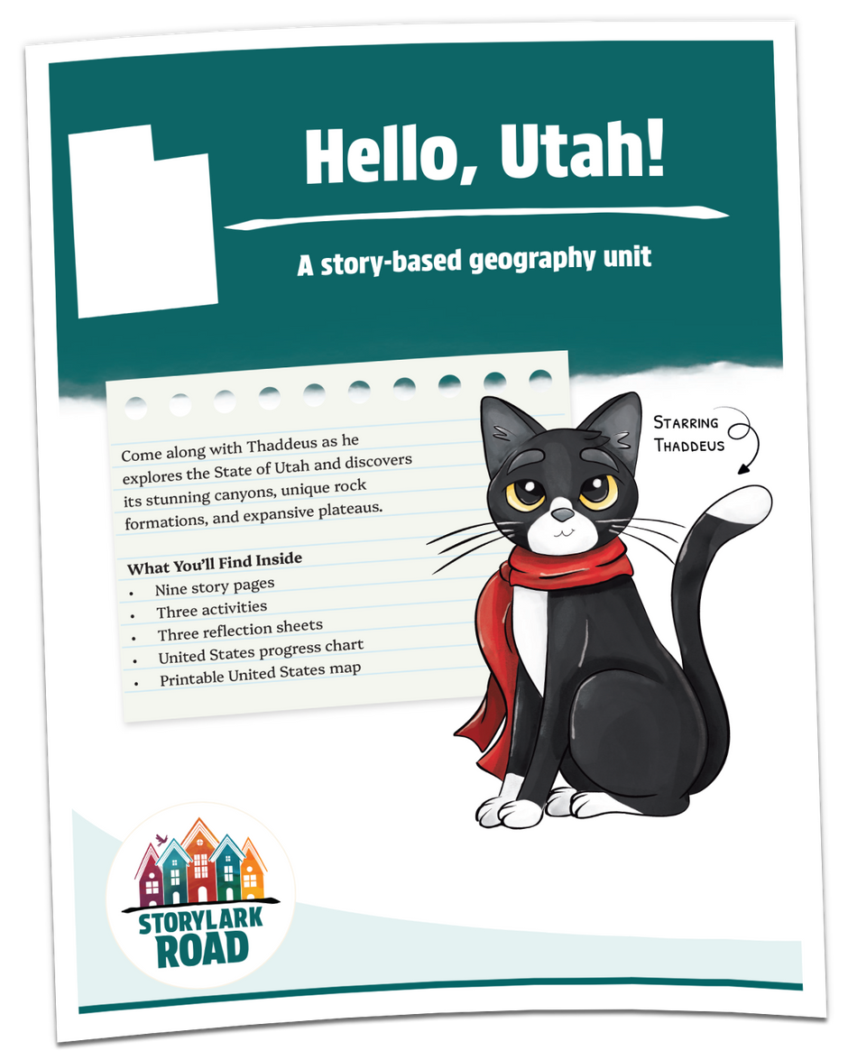 Storylark Road — Story-based enrichment units for homeschoolers